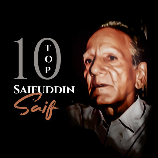 Top 10 couplets of Saifuddin Saif| Rekhta