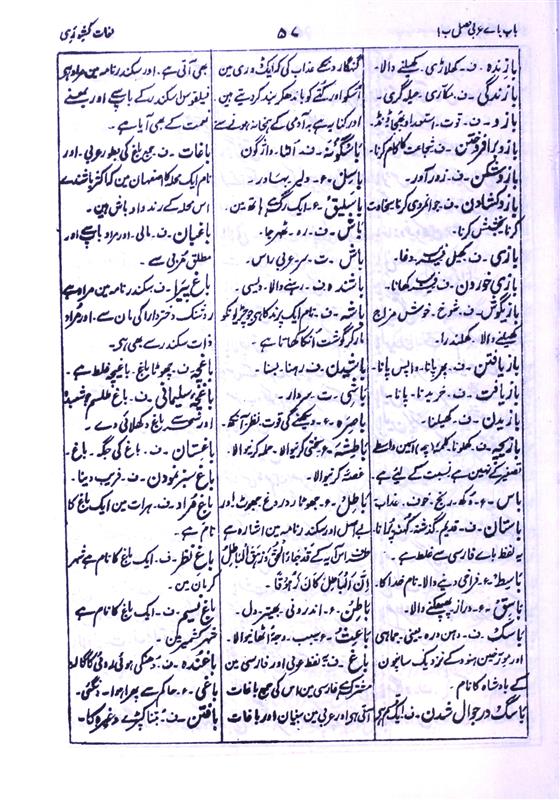 Meaning Of BaaG e adan Rekhta